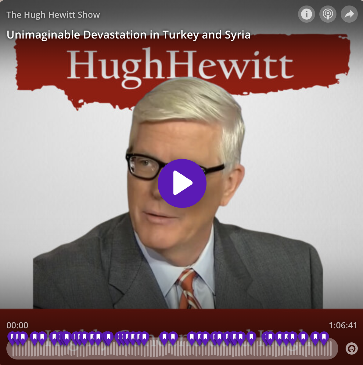 Interview: Hugh Hewitt – Daniel F. Runde
